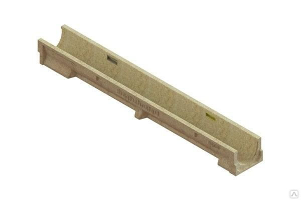 Лоток водоотводный полимербетонный CompoMax Basic DN100 h100 купить в Санкт-Петербурге по ...